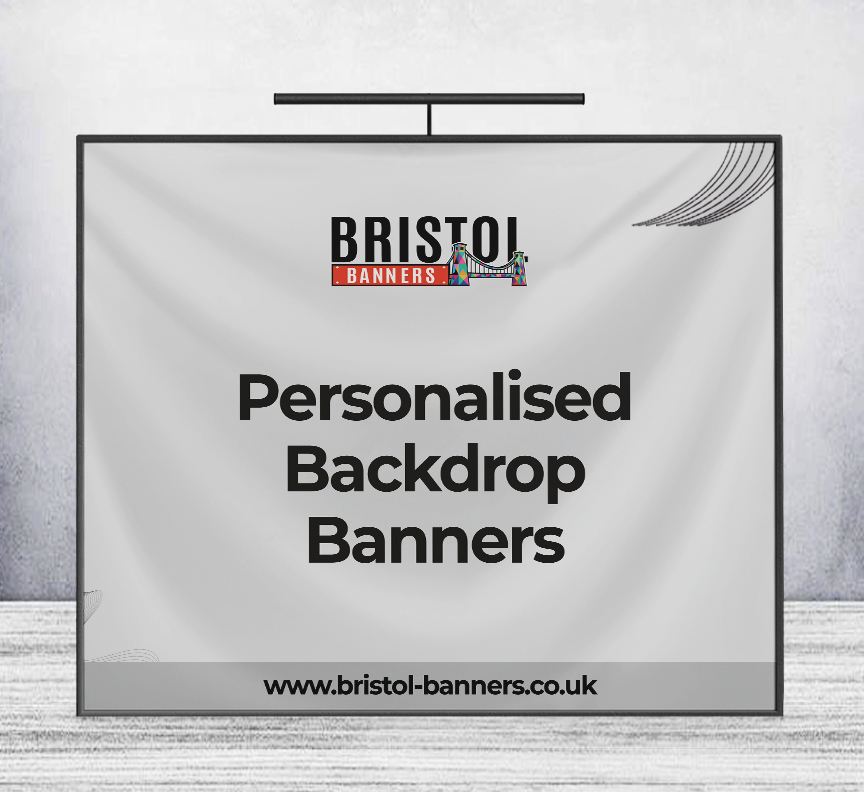 Personalised Backdrop Banners Same Day & Next Day Printing Bristol